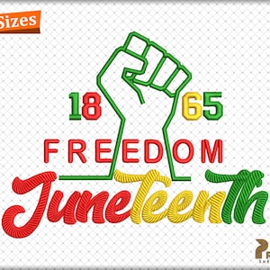 African Embroidery Designs, Juneteenth Free-ish Since 1865 Freedom Day ...