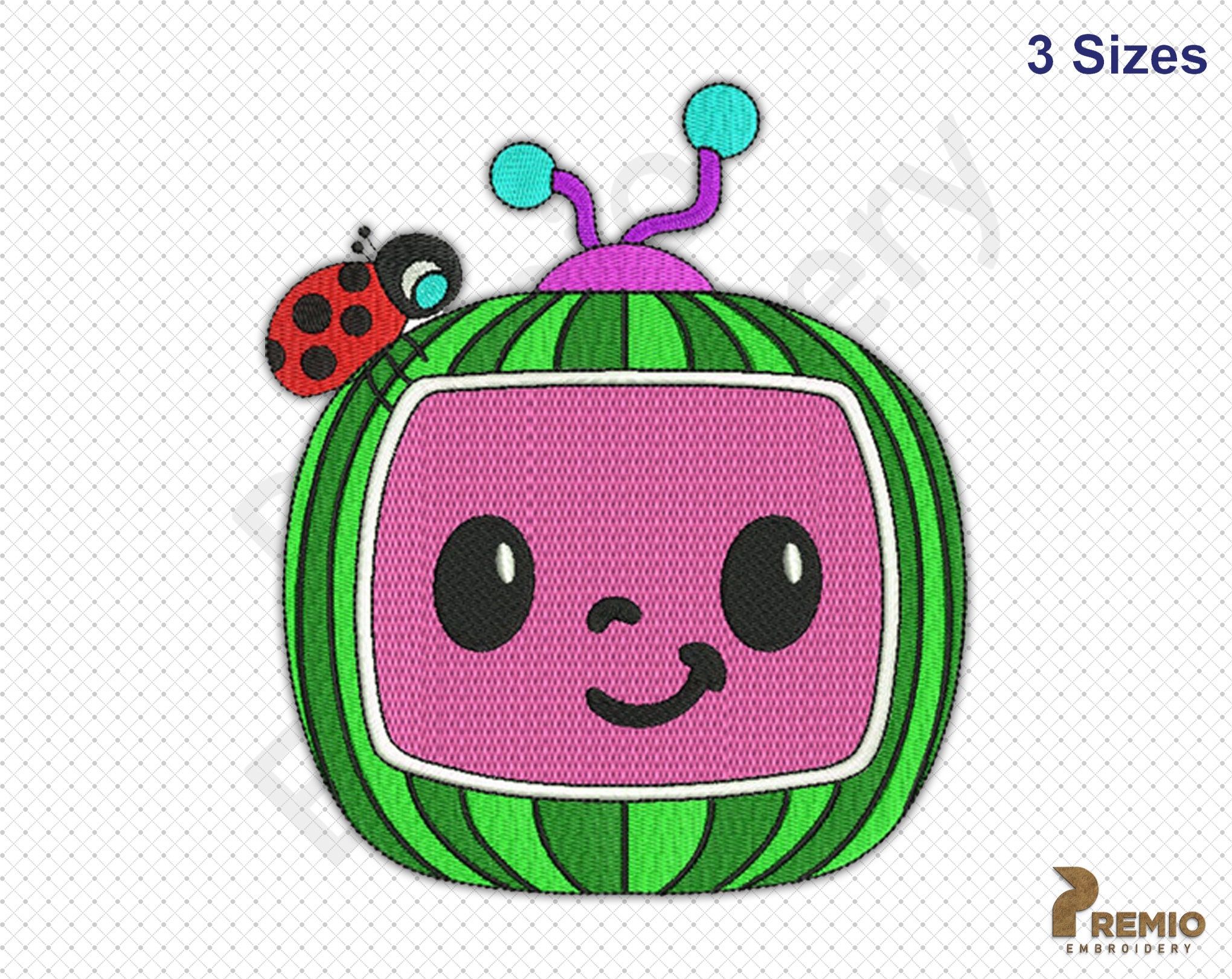 Cocomelon Embroidery Design - Design Talk
