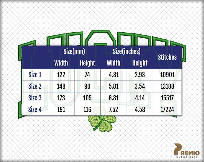 Lucky Embroidery Design, Irish Applique Designs, St Patricks Day ...