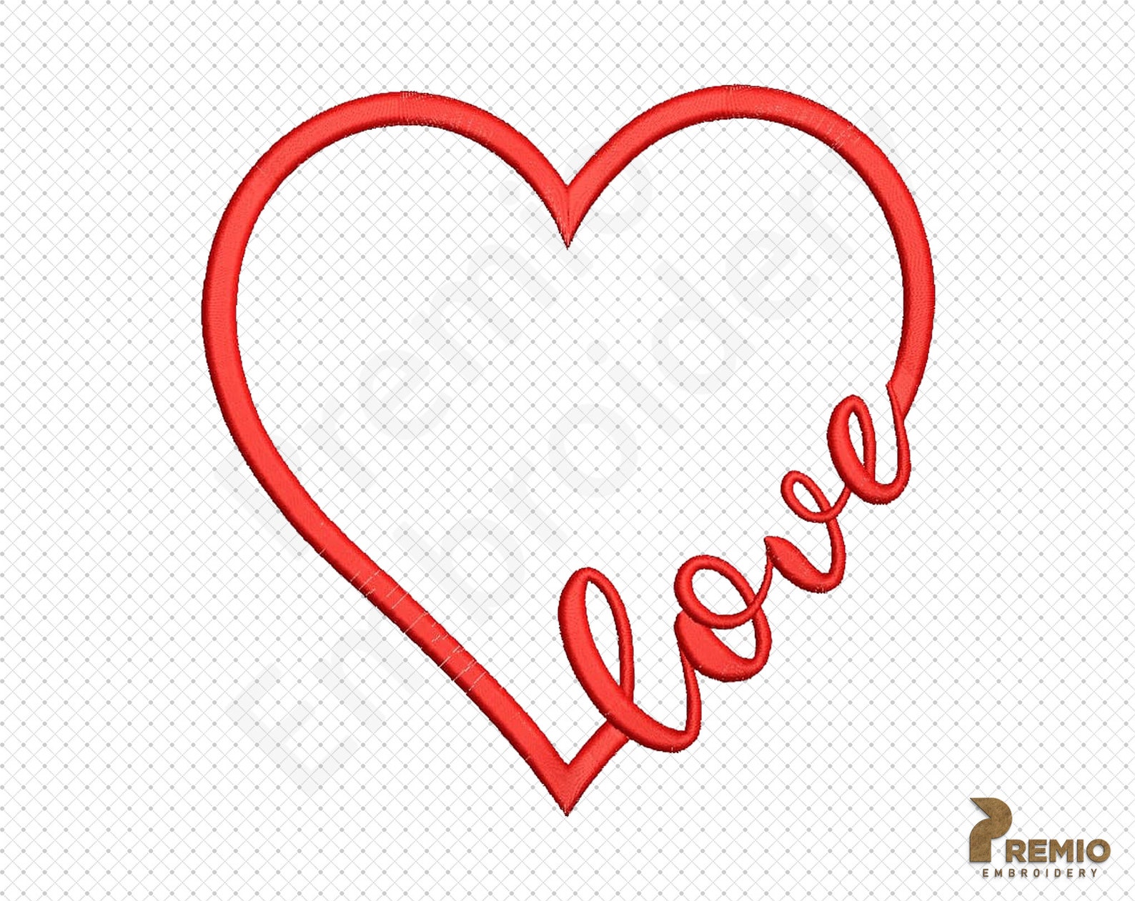 Heart Embroidery Designs, Heart Machine Embroidery Design Files, Heart ...
