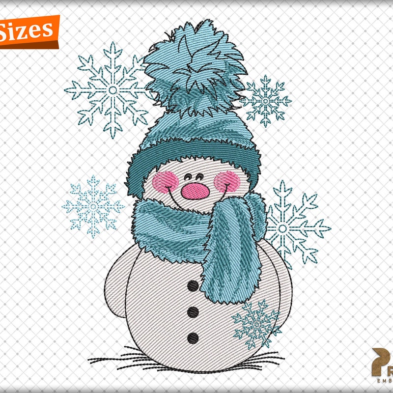 Snowman Snowflake - Etsy