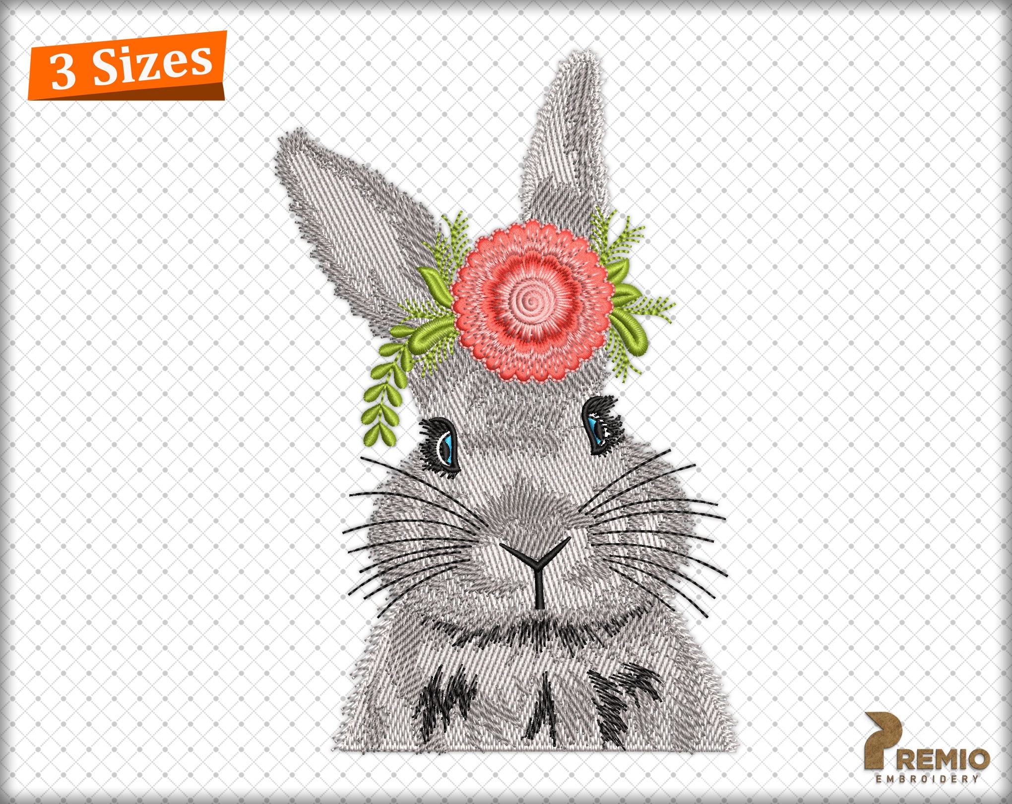 Easter Bunny Embroidery Designs Kid's Easter Embroidery - Etsy