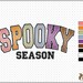 Spooky Season Embroidery Design, Retro Trendy Halloween Embroidery ...