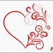Heart Machine Embroidery Design File, Embroidery Designs Heart, Heart ...