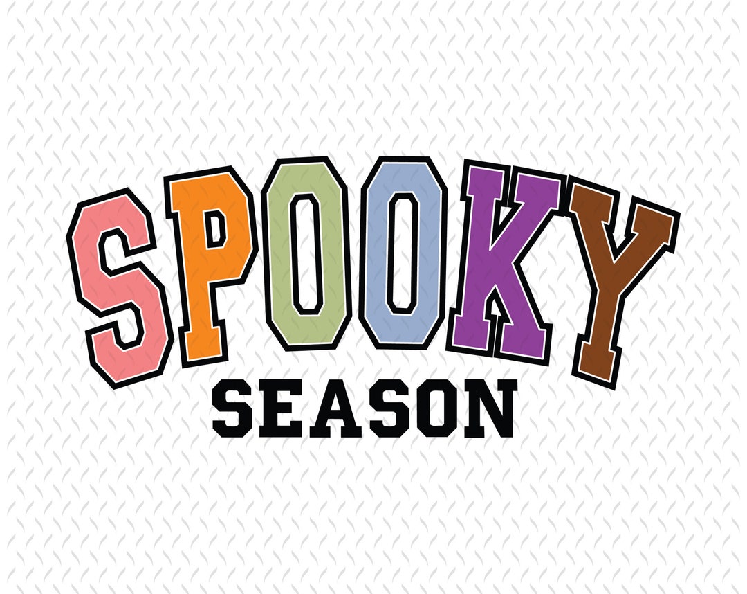 Spooky Season Png, Halloween Season Png, Ghost Season Png, Spooky PNG ...