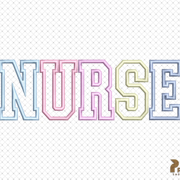 Nurse Embroidery - Etsy