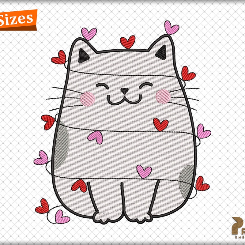 Valentine Embroidery Designs - Etsy