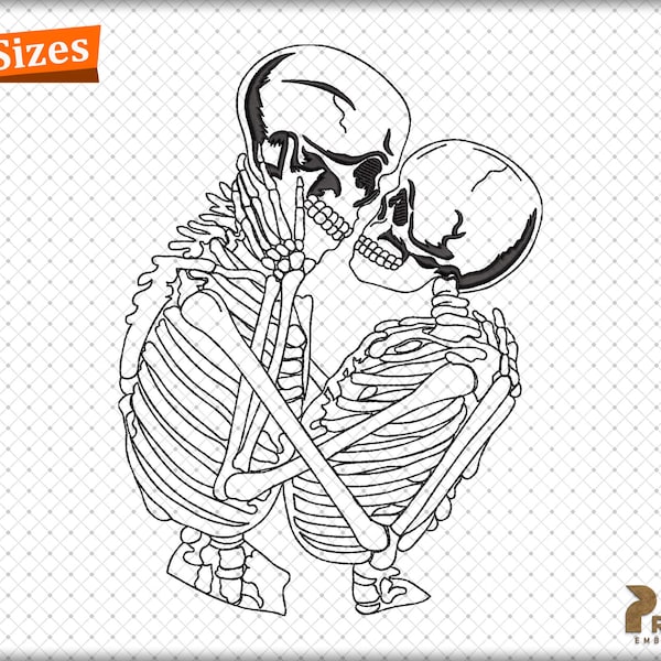 Skeleton Couple - Etsy