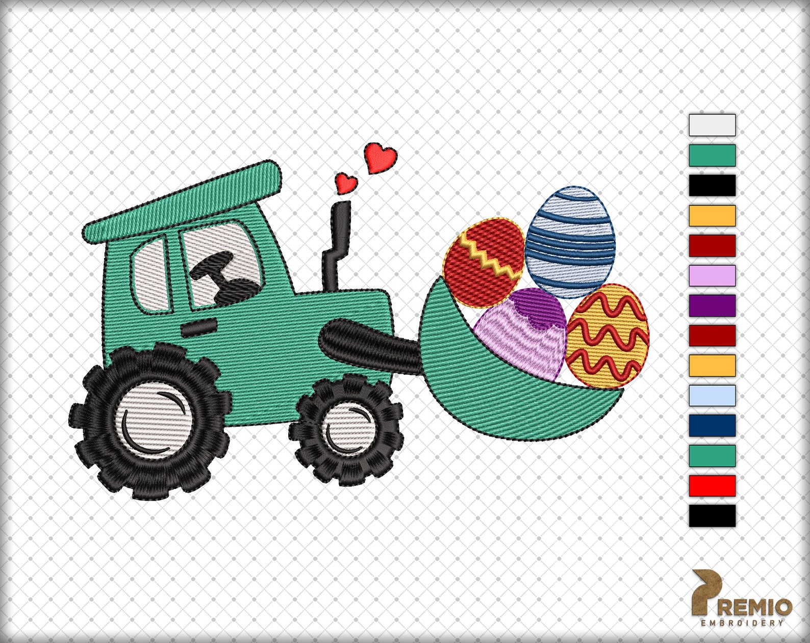 Easter Embroidery Design Happy Easter Machine Embroidery - Etsy