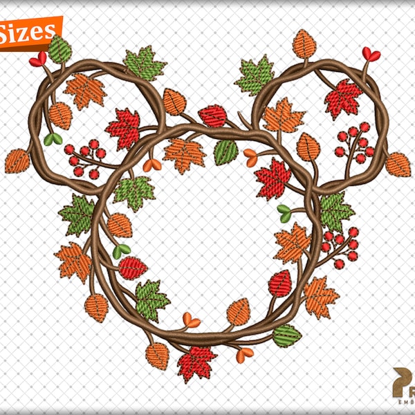 Fall Embroidery - Etsy