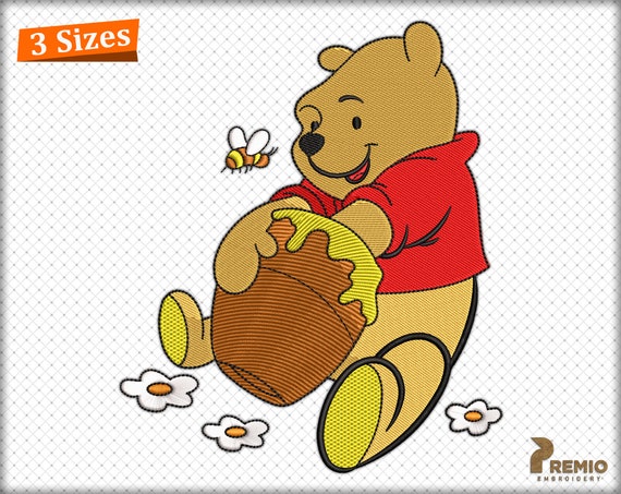 Winnie The Pooh Oh Bother Pooh Bear disney Embroidery Machine Designs ...