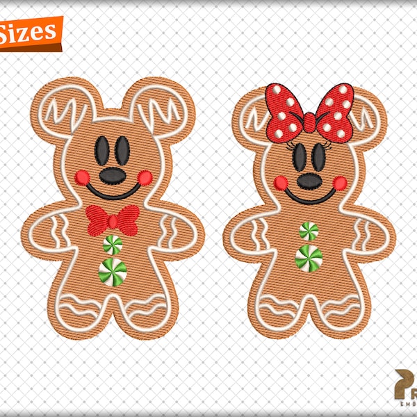 Gingerbread Embroidery Pattern - Etsy