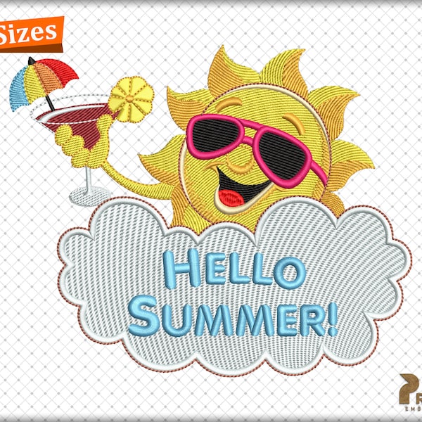 Summer Embroidery - Etsy