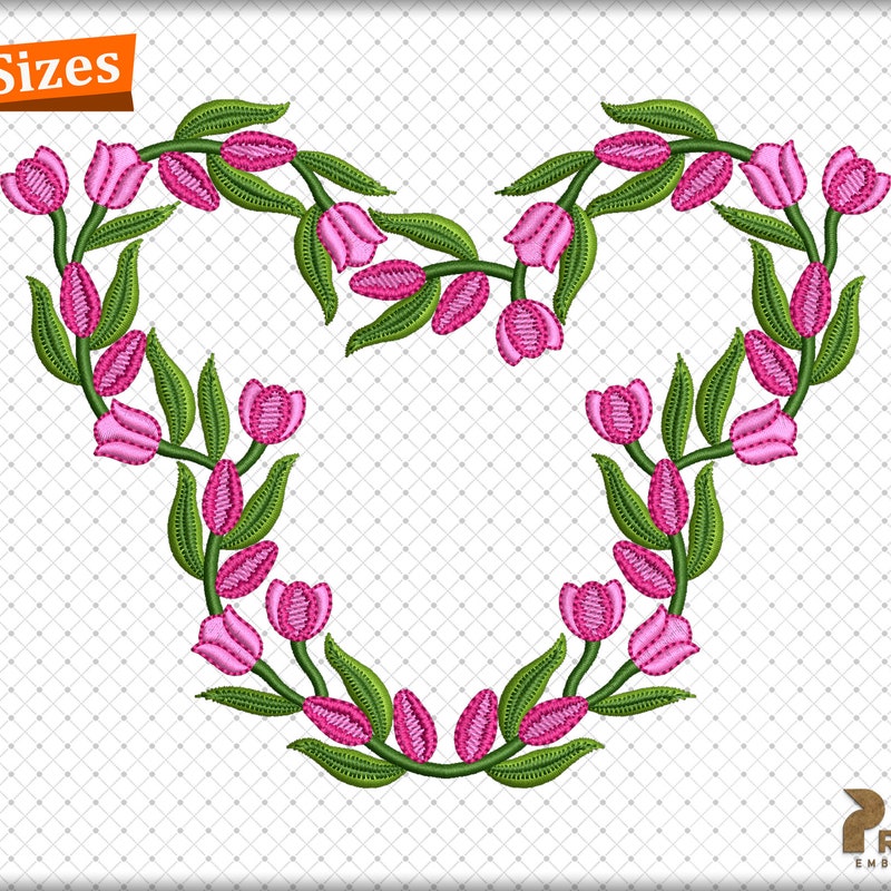 Tulip Embroidery - Etsy