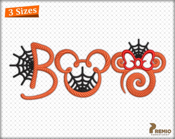 Halloween BOO Embroidery Design Boo Machine Embroidery - Etsy UK