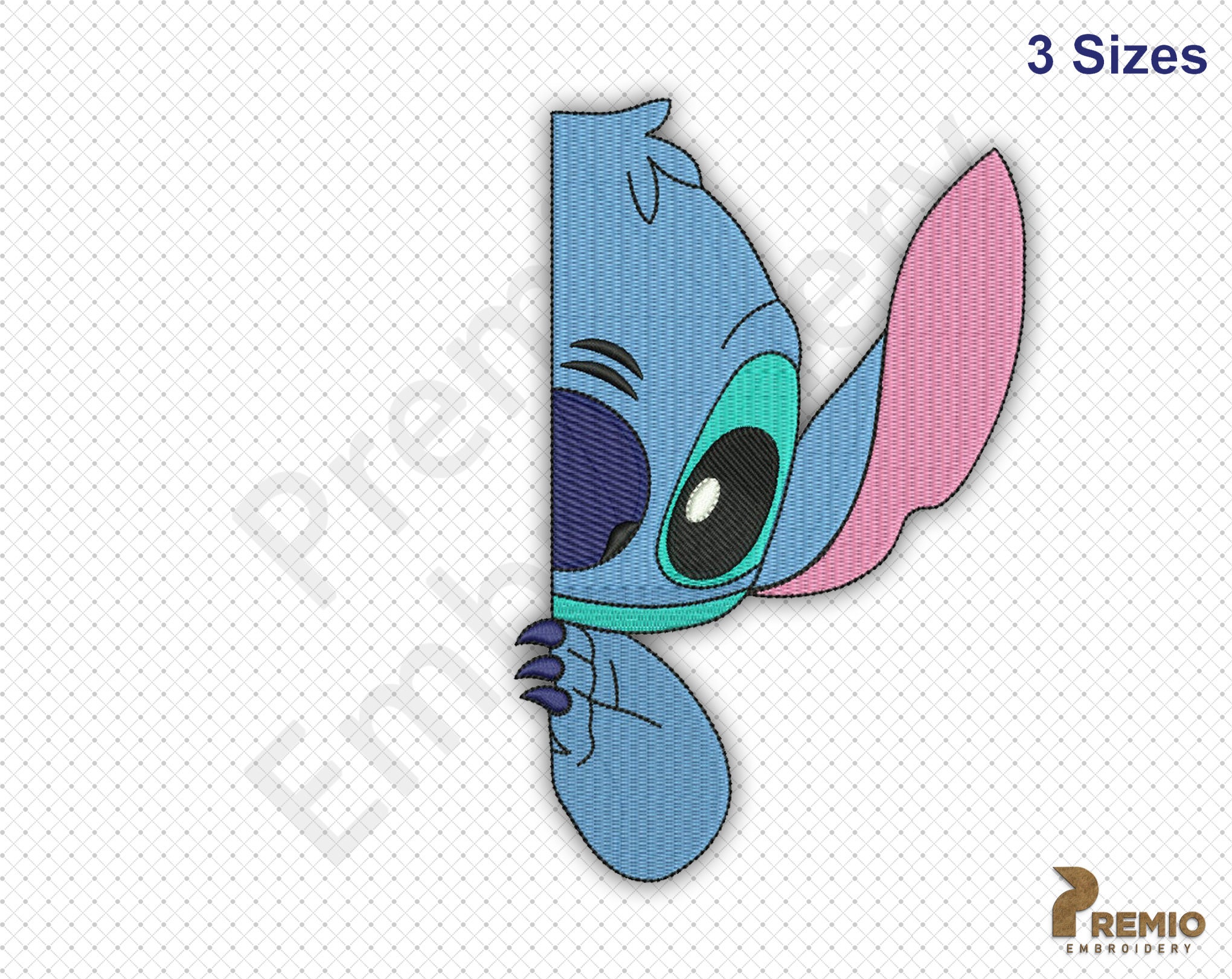 Machine Embroidery Design File 2 Sizes Stitch Design Notions ...