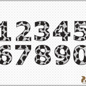 Cow Print Embroidery, Cute Cow Face & Number Applique Machine ...