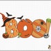 Halloween Embroidery Design, Spider, Bat, BOO, Witch Hat, Pumpkin ...