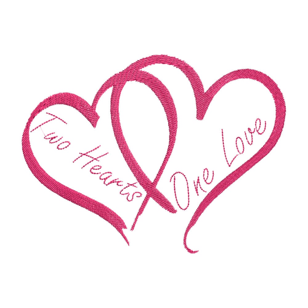 Love Embroidery Design Heart Embroidery Designs Love Heart | Etsy
