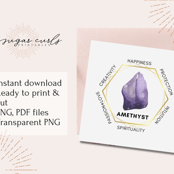 Amethyst Cards - Etsy