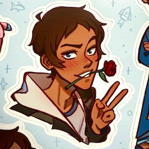 Voltron Character Sticker Sheets - Etsy