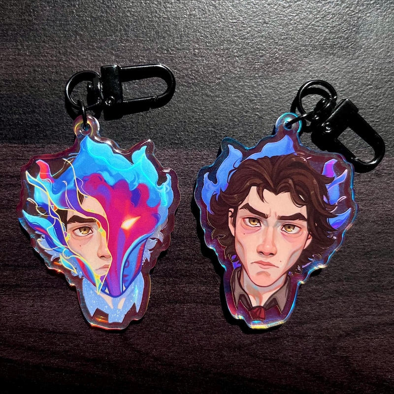 Arcane Charm Keychain - Etsy