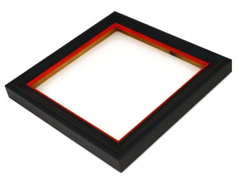 Black Picture Frame Basic Black Hardwood - Etsy