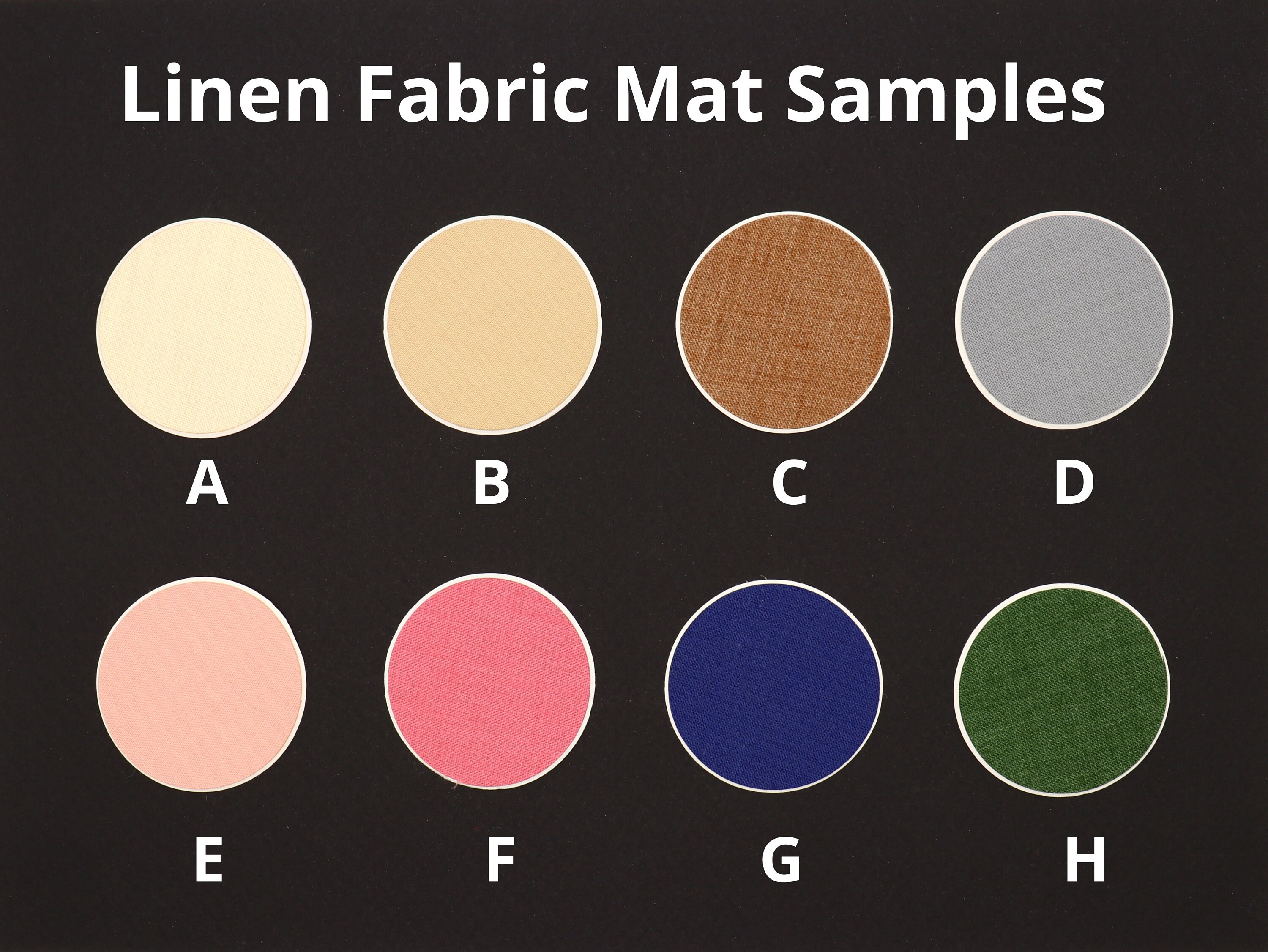 Traditional Choice of Size Shape and Mat Color Simple Minimal Dark ...