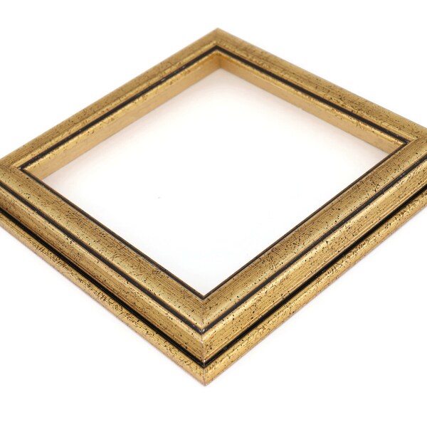 Antique Black and Gold Picture Frame - Etsy