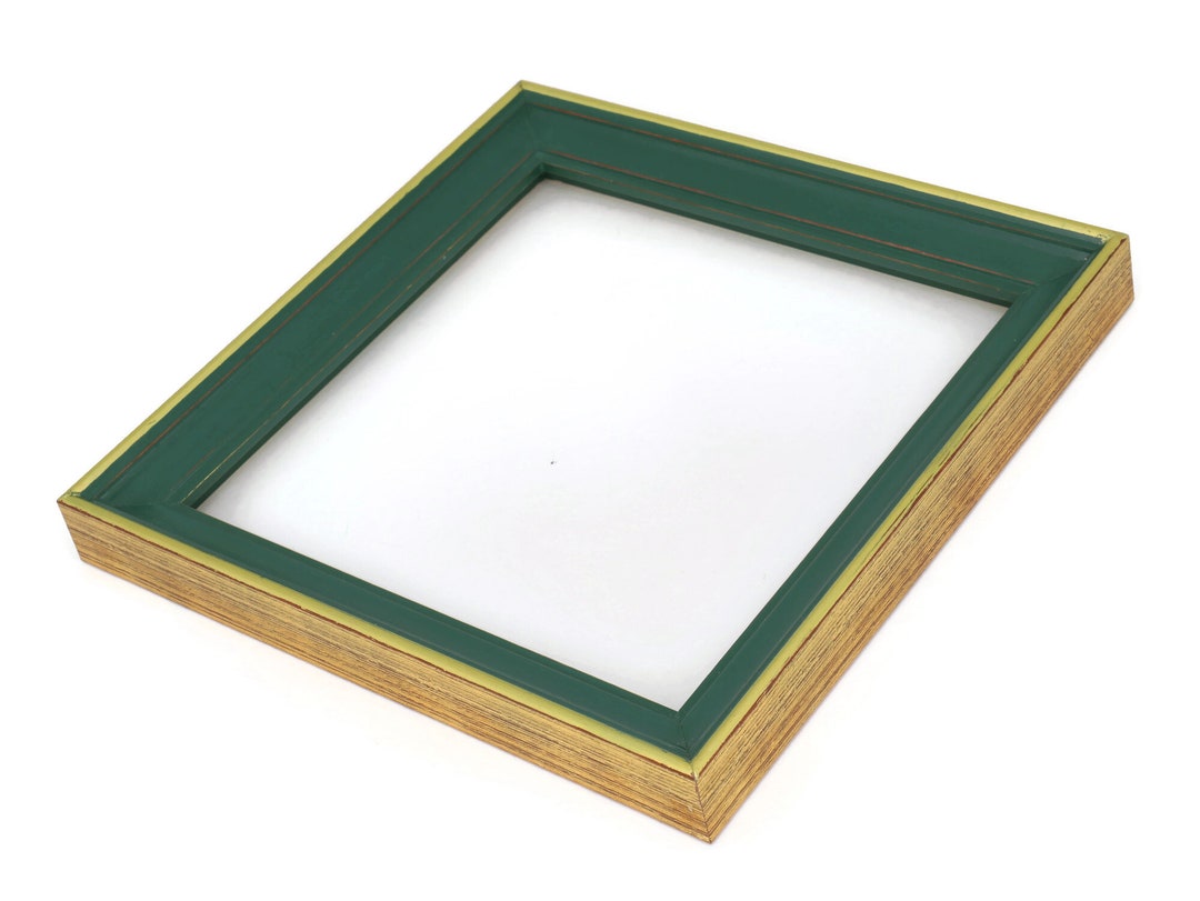 Emerald Green and Gold Picture Frame Choice of Size and - Etsy