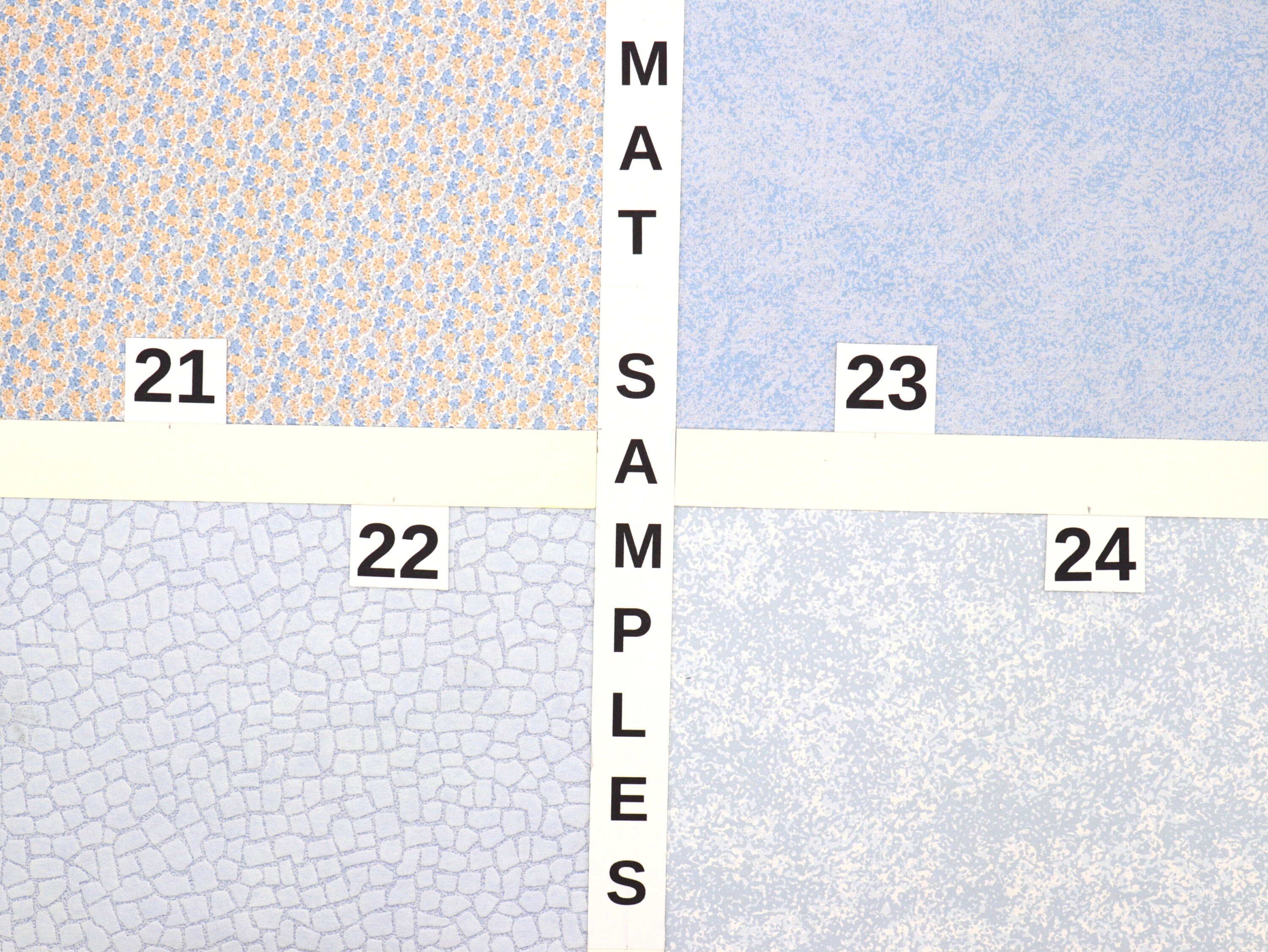 11x14 Matboard Blue Colors and Patterns Premium Vinyl - Etsy