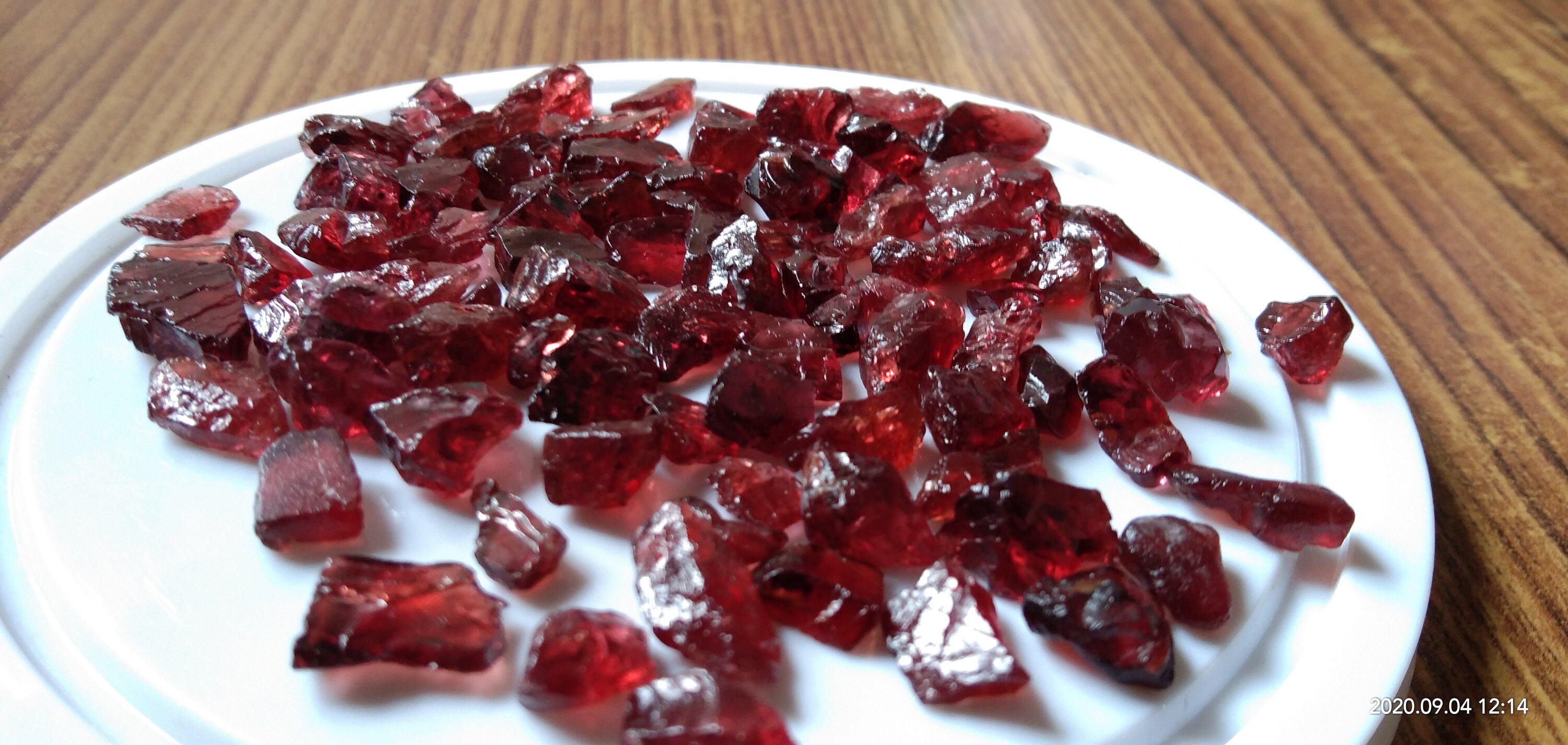 Natural Red Garnet Rough Gemstone red Garnet Specimens AAA - Etsy