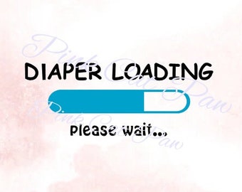 Diaper Loading Svg | Etsy