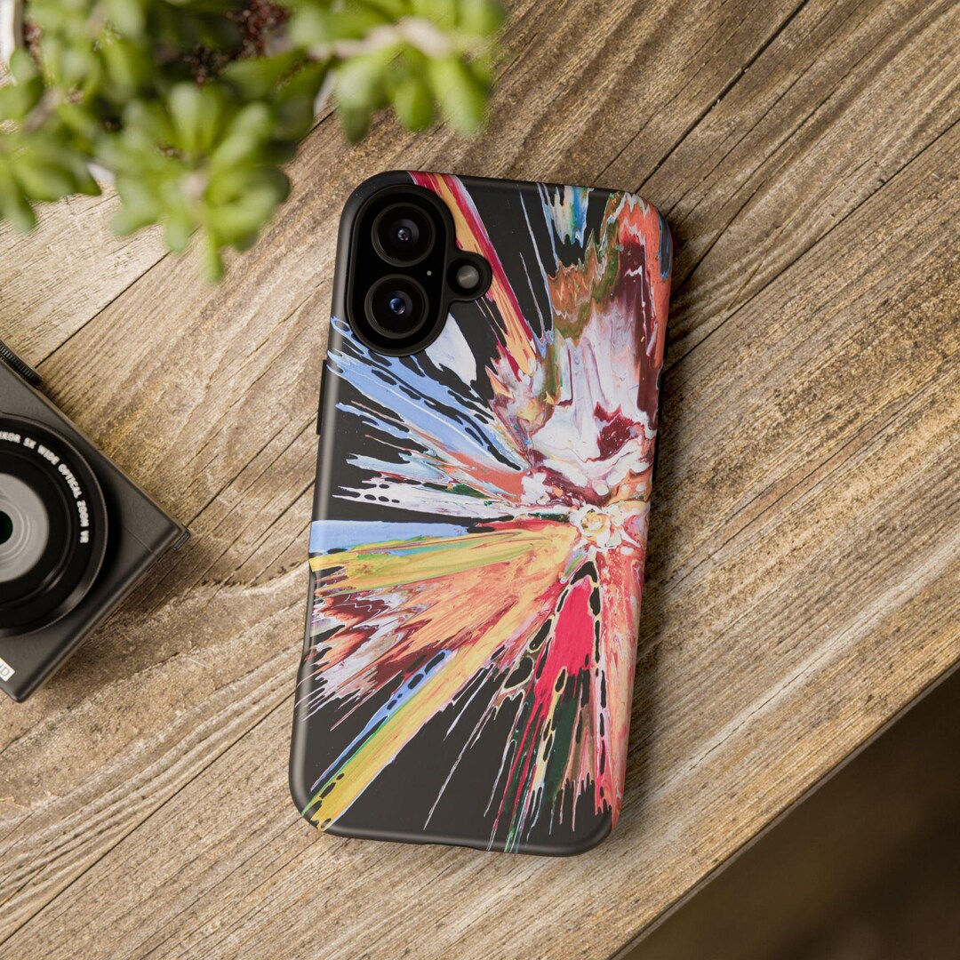 Abstract Art Tough Phone Case for Android or iPhone - "official Ii" - Etsy