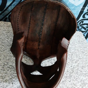 Digital Leather Skull PATTERN - Etsy