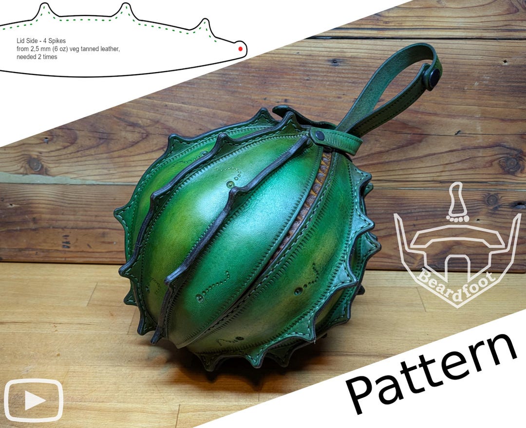 Digital Chestnut Bag PATTERN - Nature Set - Etsy