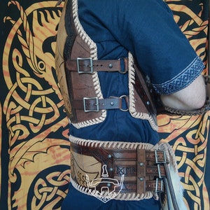 Digital Leather Armor Chest Plate PATTERN - Viking Set - Etsy