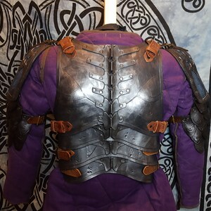 Digital Leather Chest Armor PATTERN - Necromancer Set - Etsy