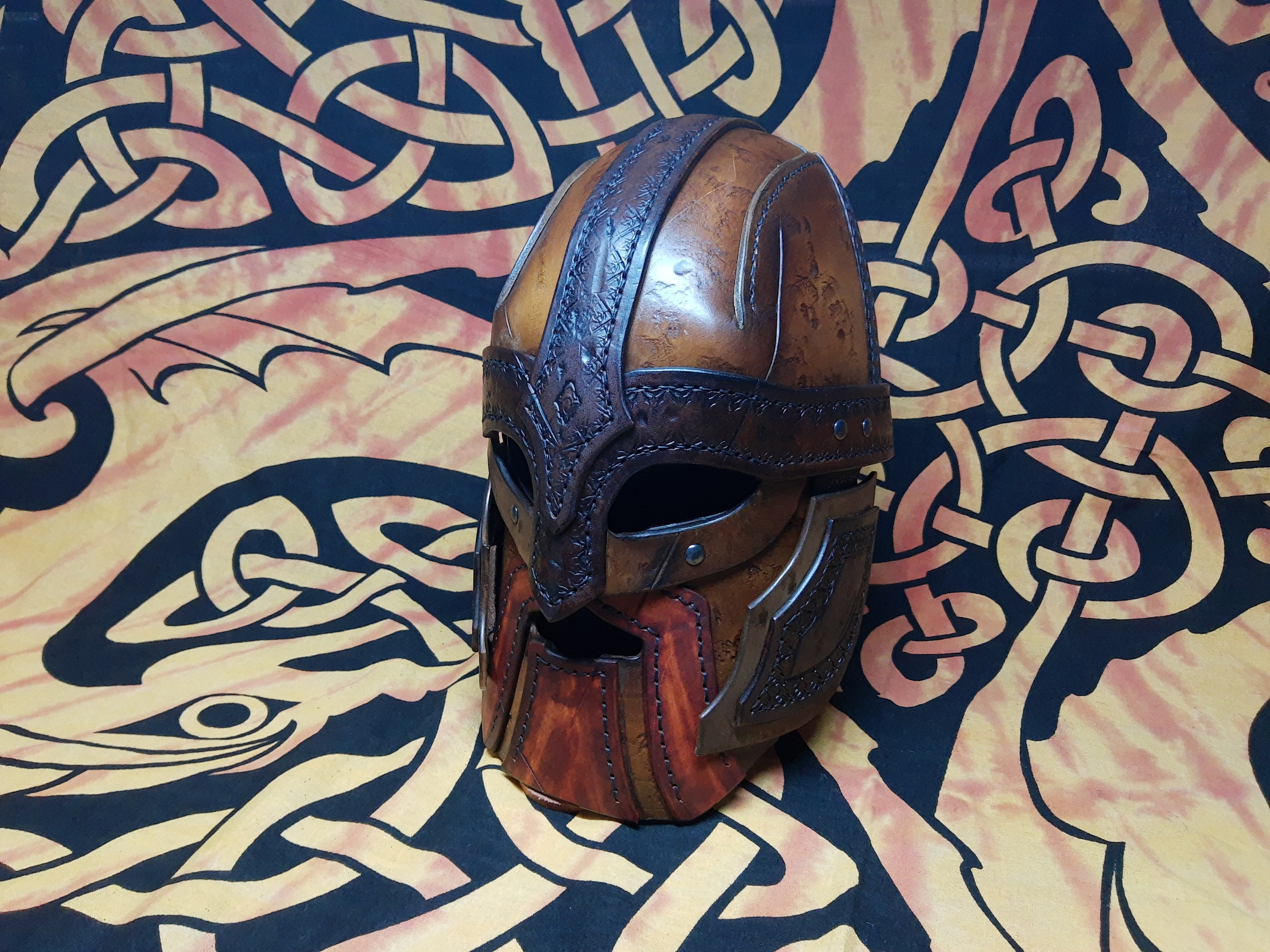 Digital LARP Leather Viking Helmet PATTERN Viking Set - Etsy