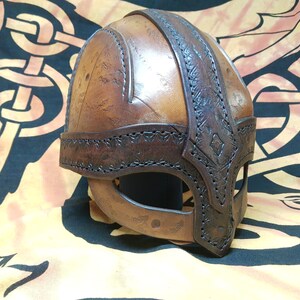Digital LARP Leather Viking Helmet PATTERN Viking Set - Etsy
