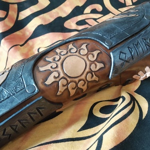 Digital Leather Wolf Bracers PATTERN - Viking Set - Etsy