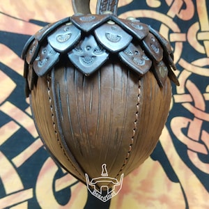 Digital Leather Acorn Bag PATTERN - Nature Set - Etsy