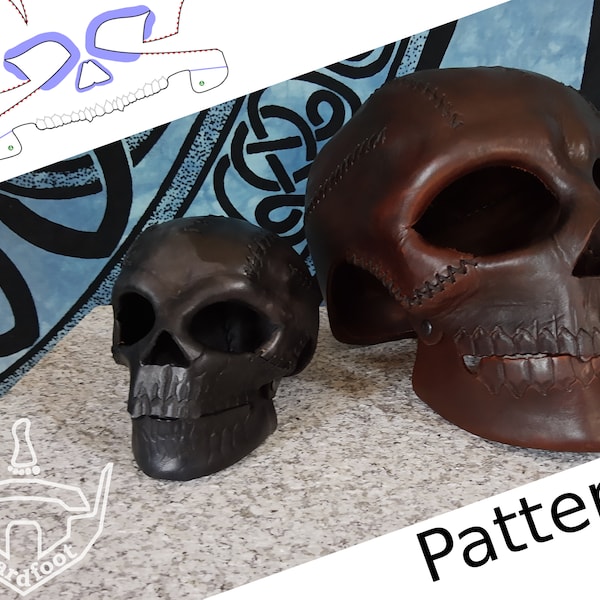 Leather Skull Mask - Etsy