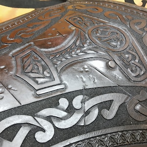 Digital LARP Small Leather Shield PATTERN - Viking Set - Etsy