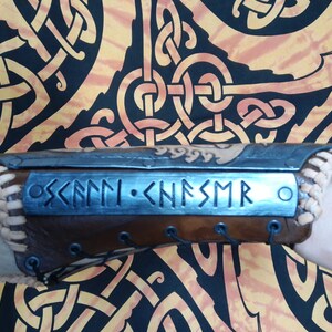 Digital Leather Wolf Bracers PATTERN Viking Set - Etsy
