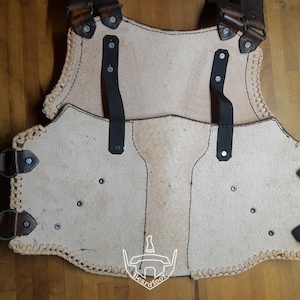 Digital Leather Armor Chest Plate PATTERN - Viking Set - Etsy