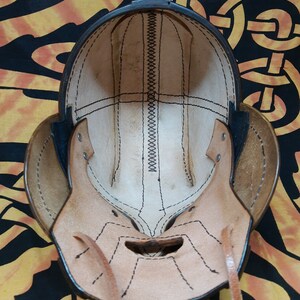 Digital LARP Leather Viking Helmet PATTERN Viking Set - Etsy