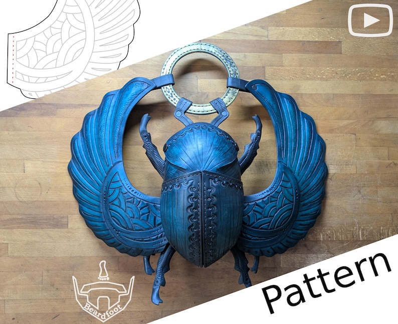 Digital Scarab Beetle Bag PATTERN - Etsy