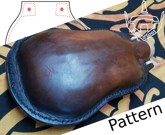 Digital Leather Drinking Bottle PATTERN - Etsy