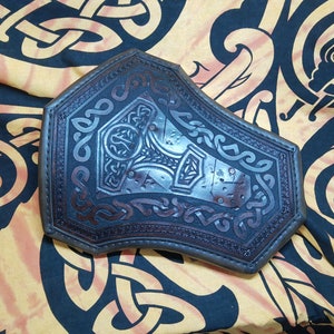 Digital LARP Small Leather Shield PATTERN - Viking Set - Etsy